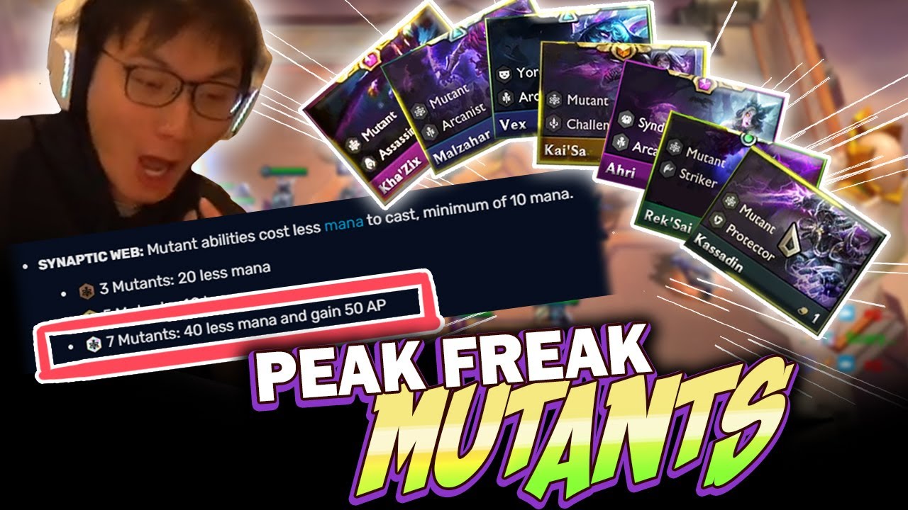 The most Peak Freak Mutant TFT Game ever (0 CD Synaptic Wb Mutants ...