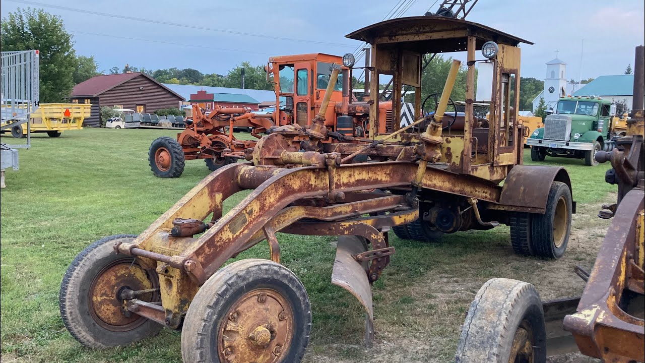 Caterpillar No.10 Diesel Auto Patrol #9F1892 Walkaround - First ...