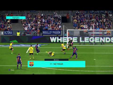 PES 2018 - PS4 Pro Preview - 4K - Highlights
