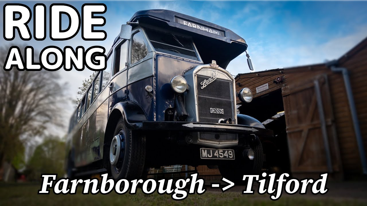 Ride Along a 1932 Dennis Lancet from Farnborough to Rural Life Tilford ...
