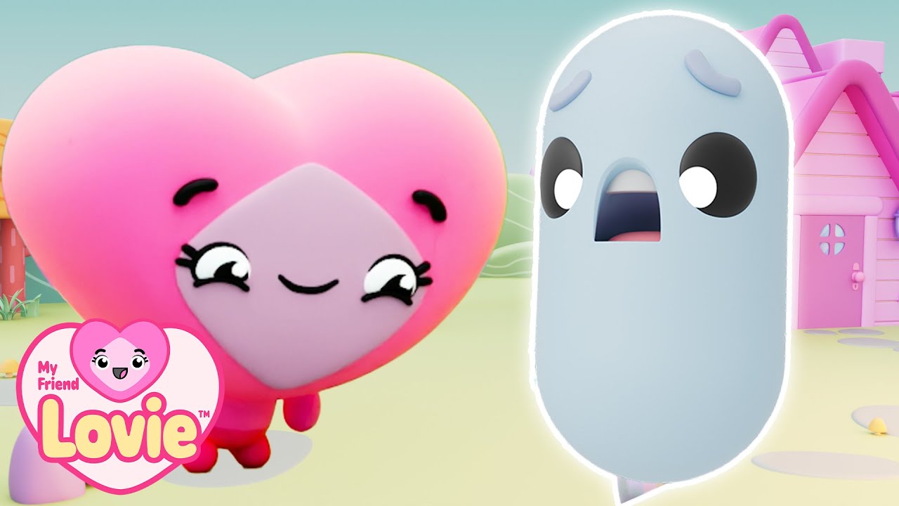 Lovie 💕 | Emo Explainer - Feeling Scared | Kids Cartoons | Invisible Universe Cartoon - YouTube