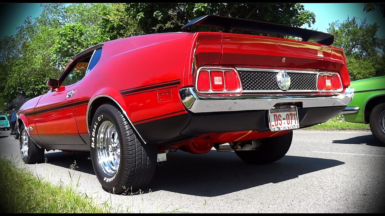 Ford Mustang - true muscle car - SOUND - YouTube