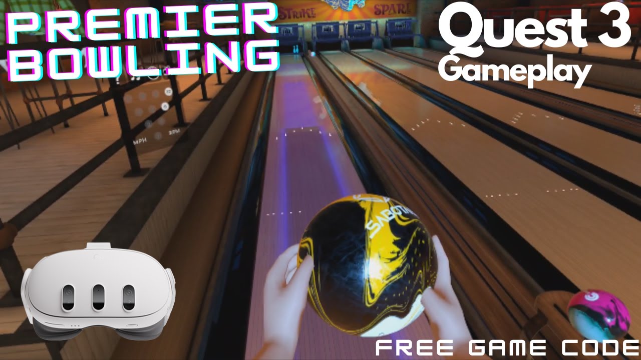 Premium Bowling - Meta Quest 3 Gameplay No Commentary - YouTube