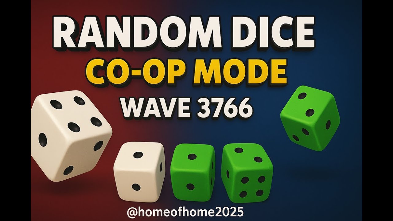 Random Dice Co op Mode Wave 3766 part 1 - YouTube