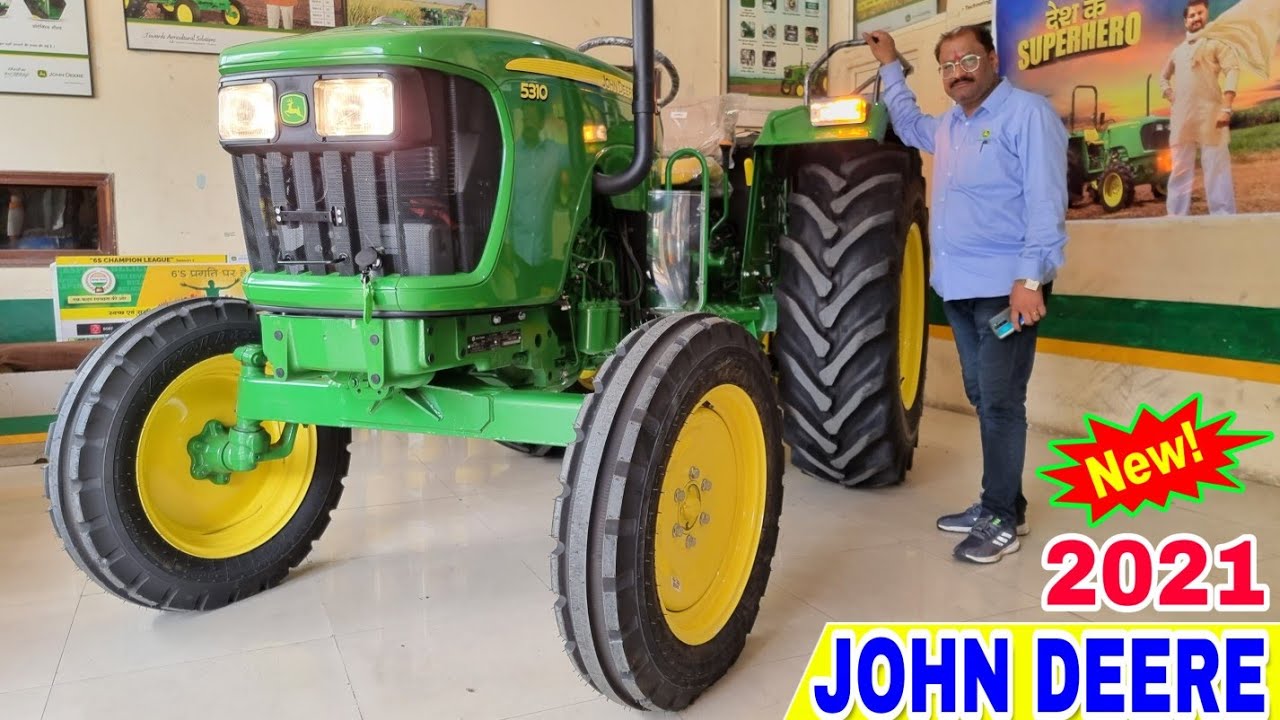 JOHN DEERE 5310 Tractor 2021 | 55Hp Tractor | On Road Price Mileage ...