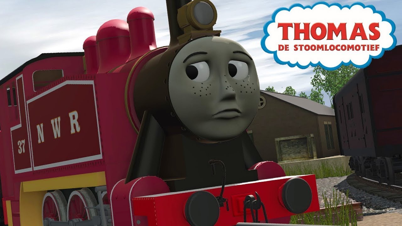 Thomas Ontwijkt Rosie! | Rosie is Rood (Trainz) | Thomas de Trein ...