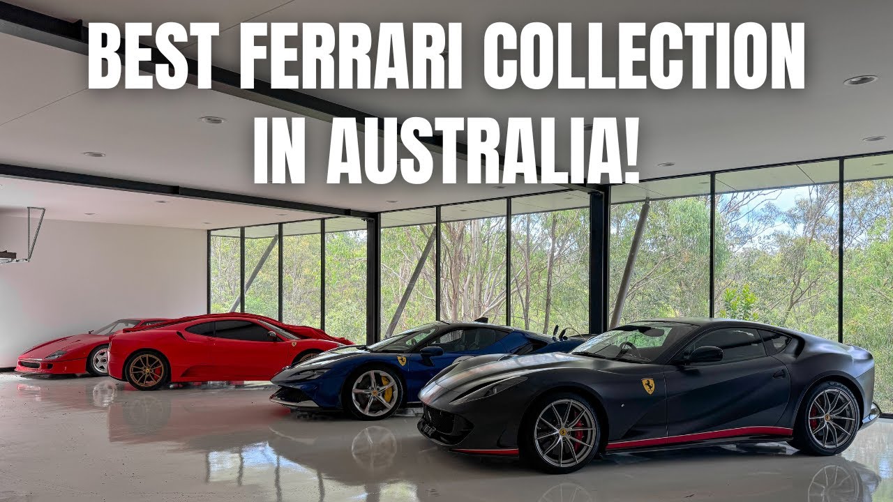 Visiting THE BEST Ferrari collection in Australia (ft. 812 Competizione ...