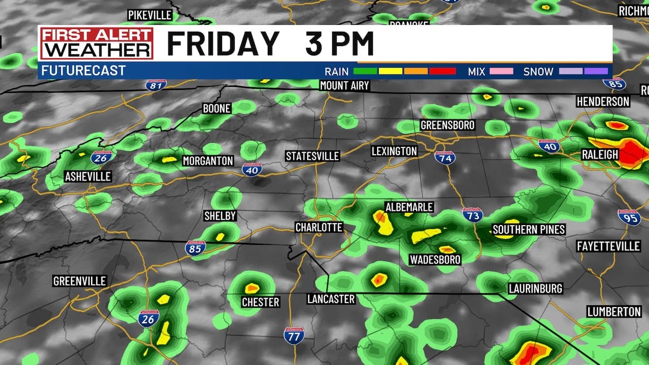 Charlotte Metro weather forecast for June 12, 2025 -- 5 p.m. update ...