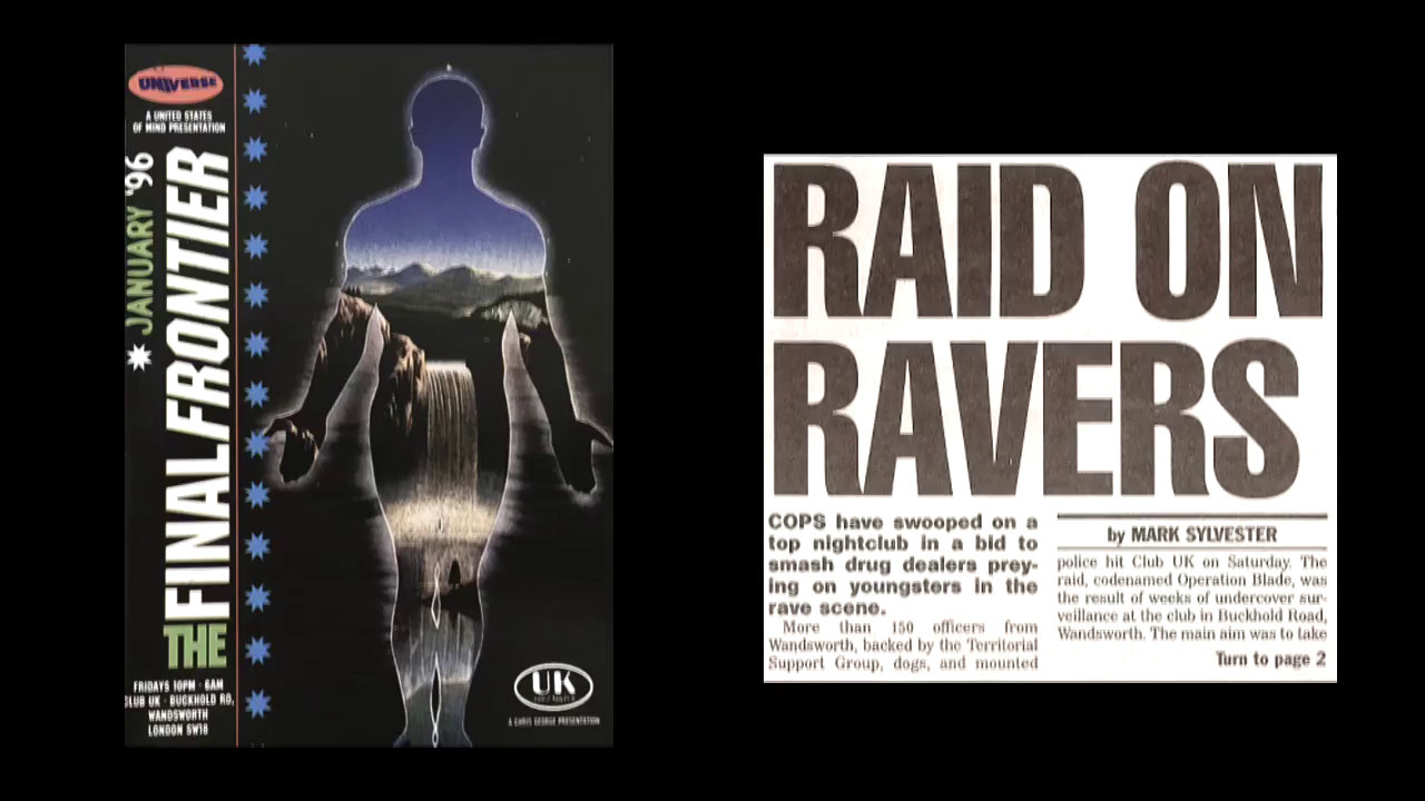 Lab4 Live @ Club UK Wandsworth 1996 Stungun - YouTube