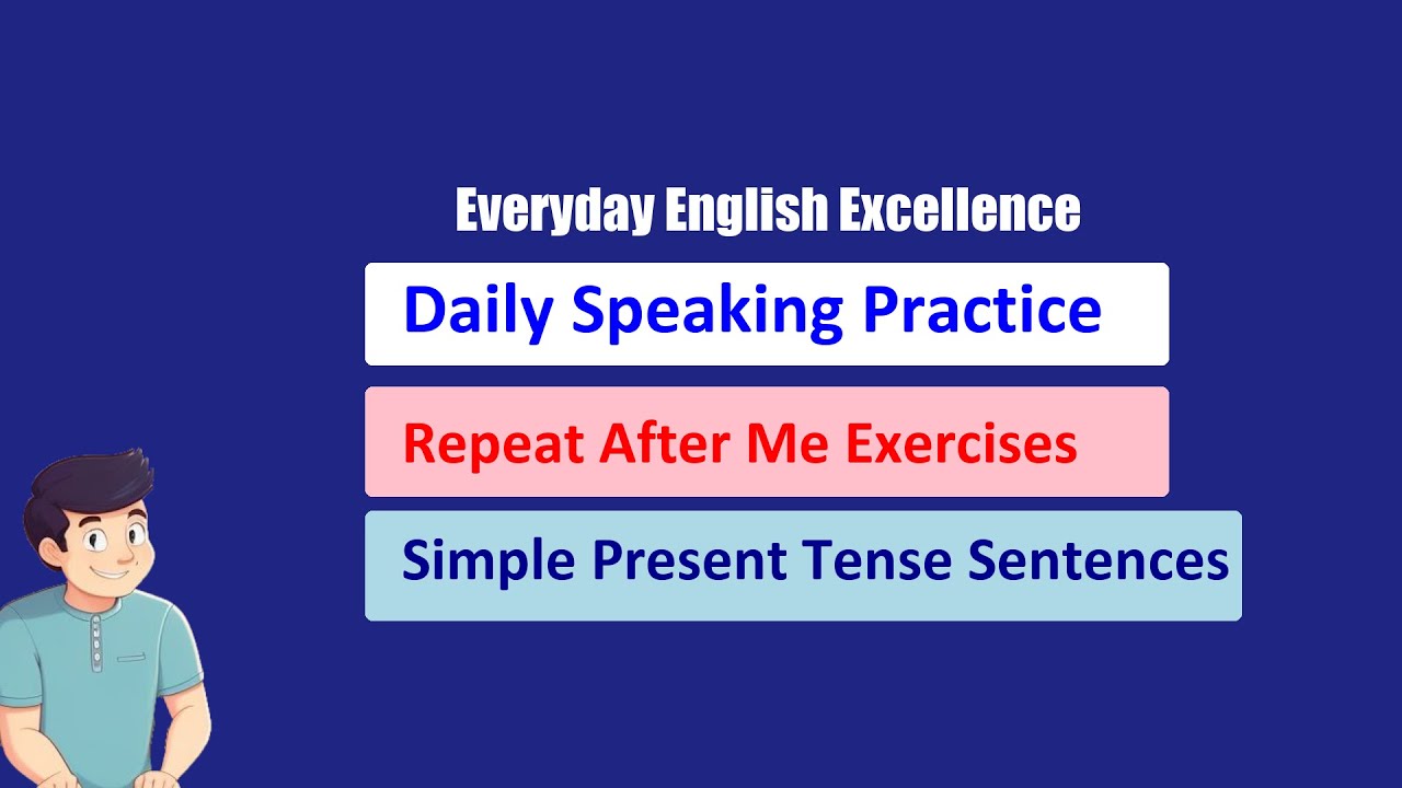 Repeat After Me Exercises | Simple Present Tense Sentences Practice ...