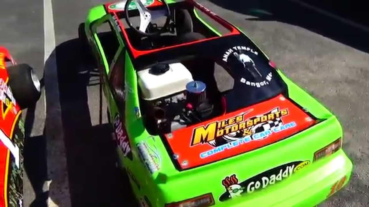 Close view Of Little Race Cars For Parade - YouTube