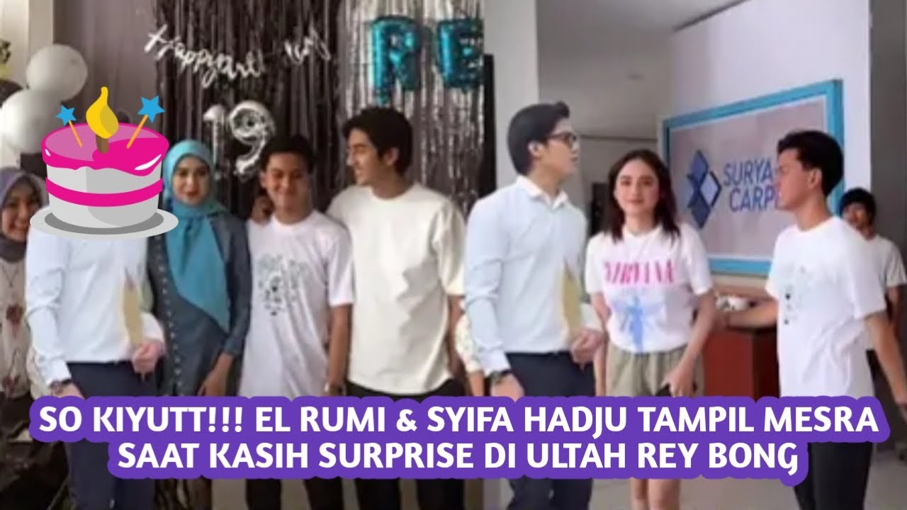So Kiyutt,, El Rumi & Syifa Hadju Tampil Mesra Saat Kasih Surprise Di ...