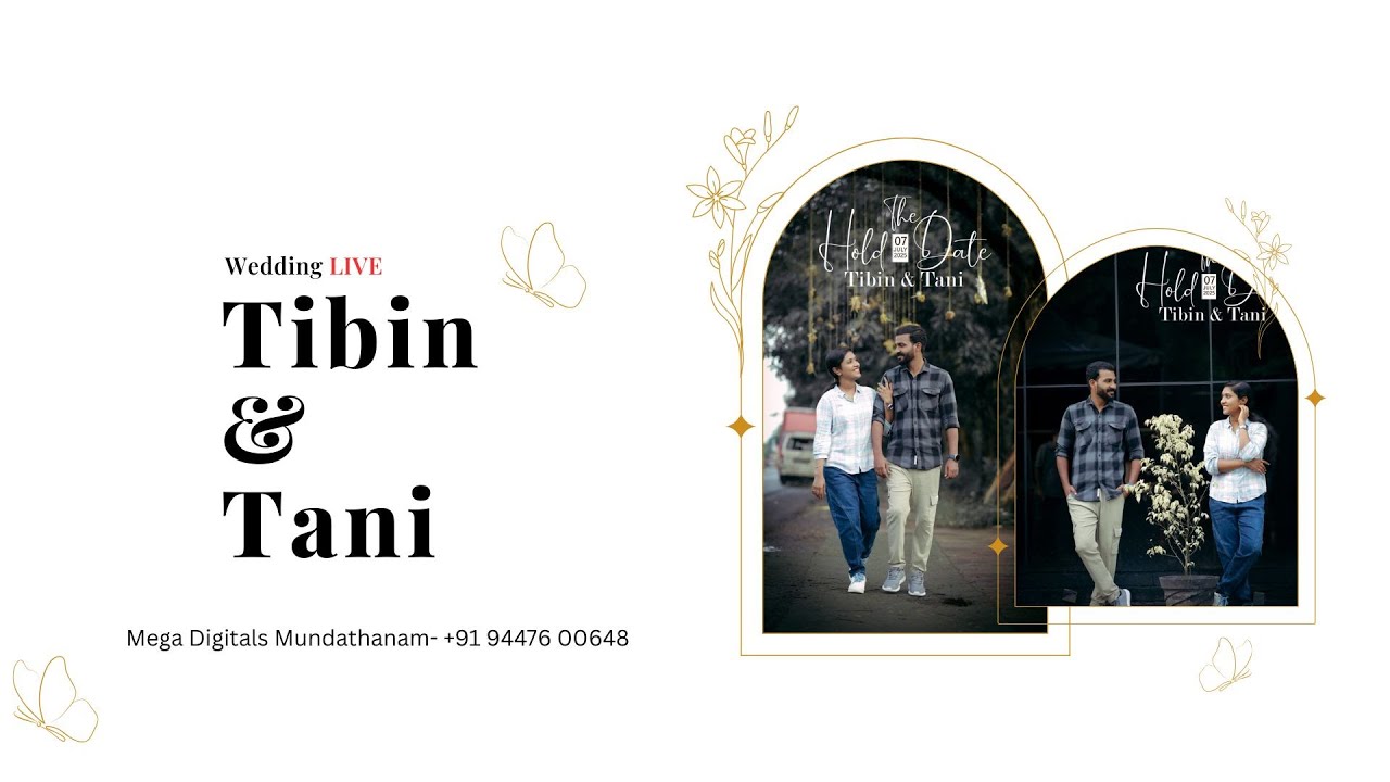 Wedding Ceremony Live - Tibin & Tani - YouTube