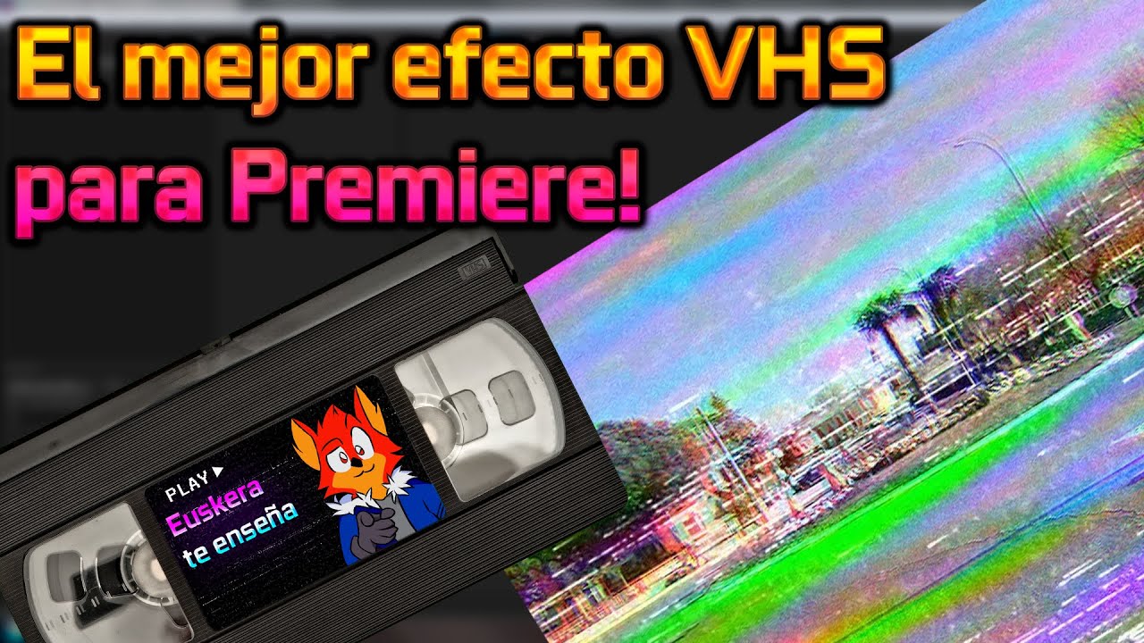 El mejor efecto VHS para Adobe Premiere!! - YouTube