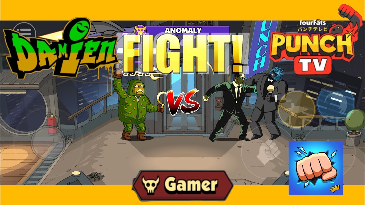 Punch TV – Damien vs Anomaly 💀🔥 (Gamer Mode) - YouTube