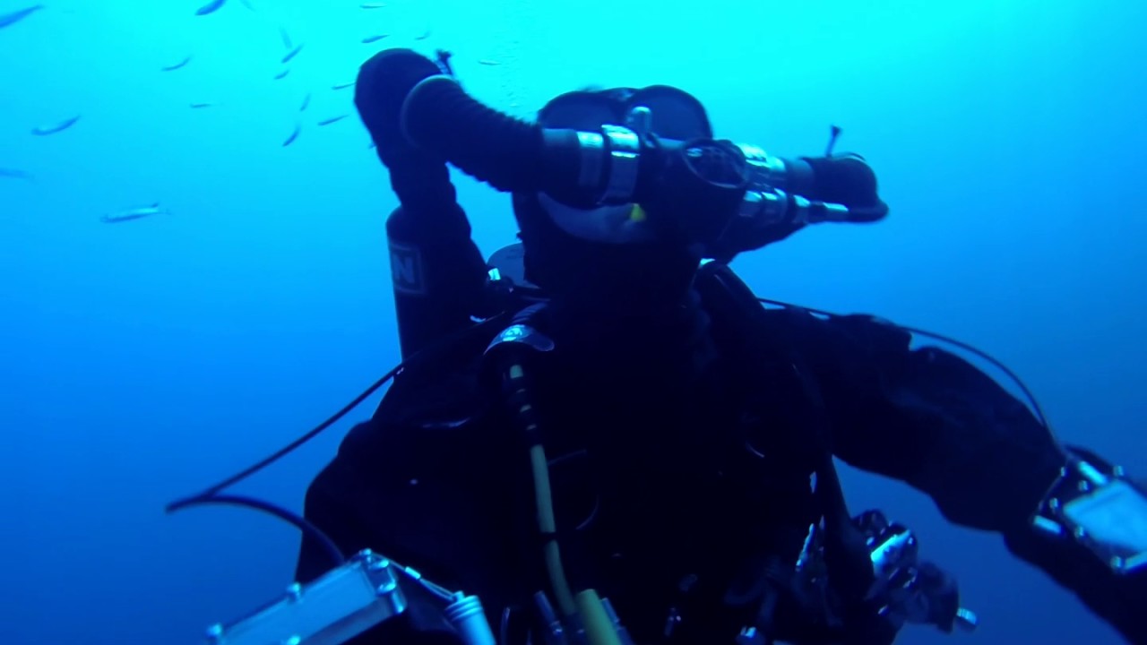 CCR Trimix Final Dive - YouTube