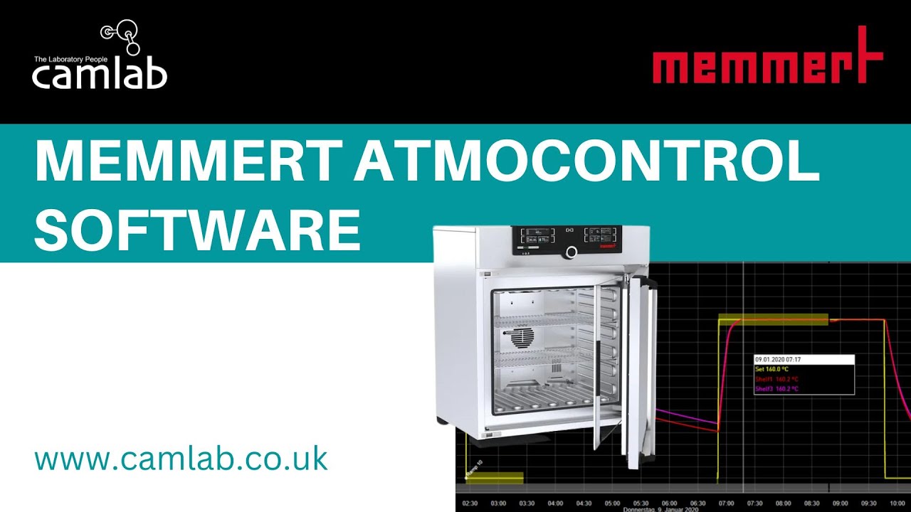 Memmert AtmoCONTROL Software - YouTube