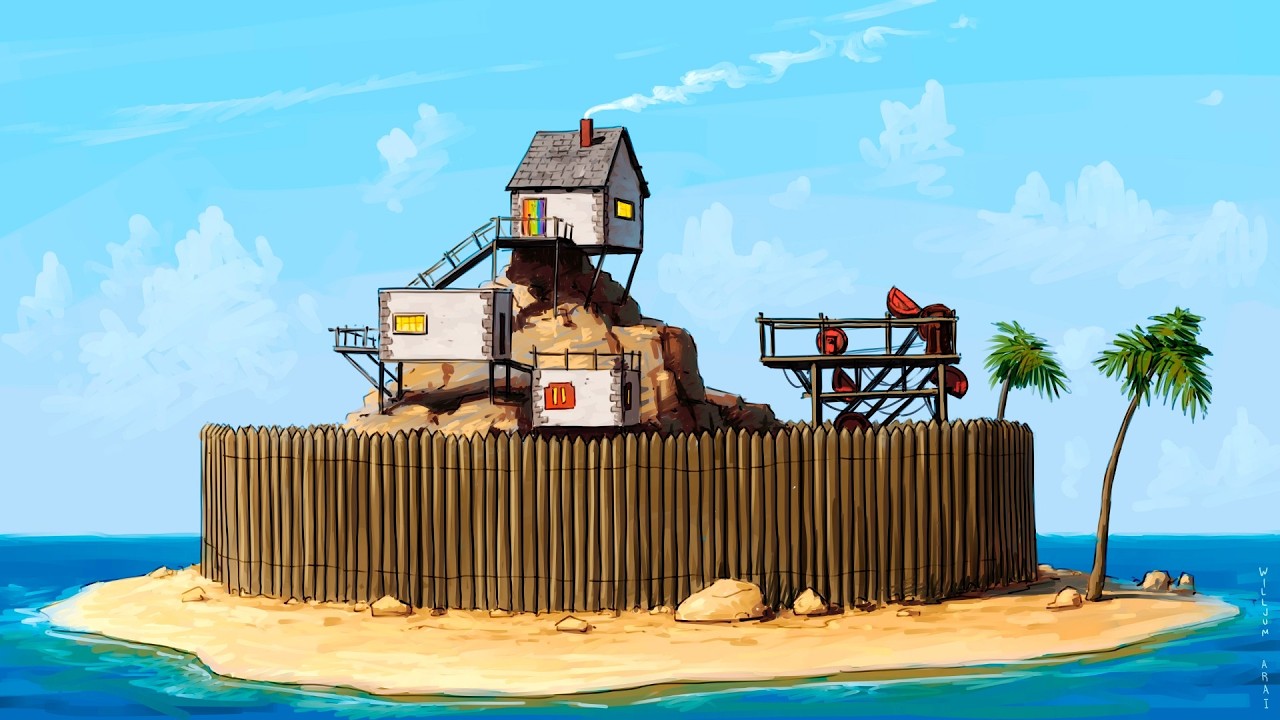 How I turned the most Broken monument into MY BASE in Rust... - YouTube