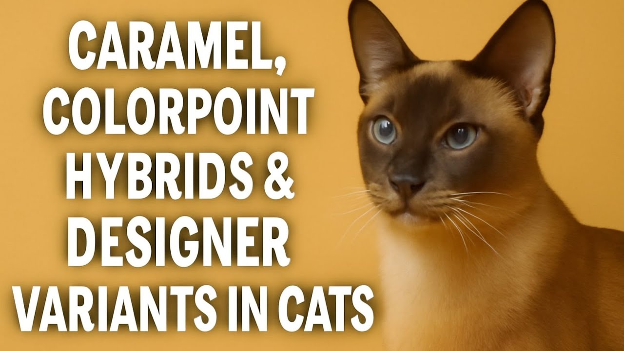 Caramel & Colorpoint Cats | Designer Variants Explained | Genetics ...