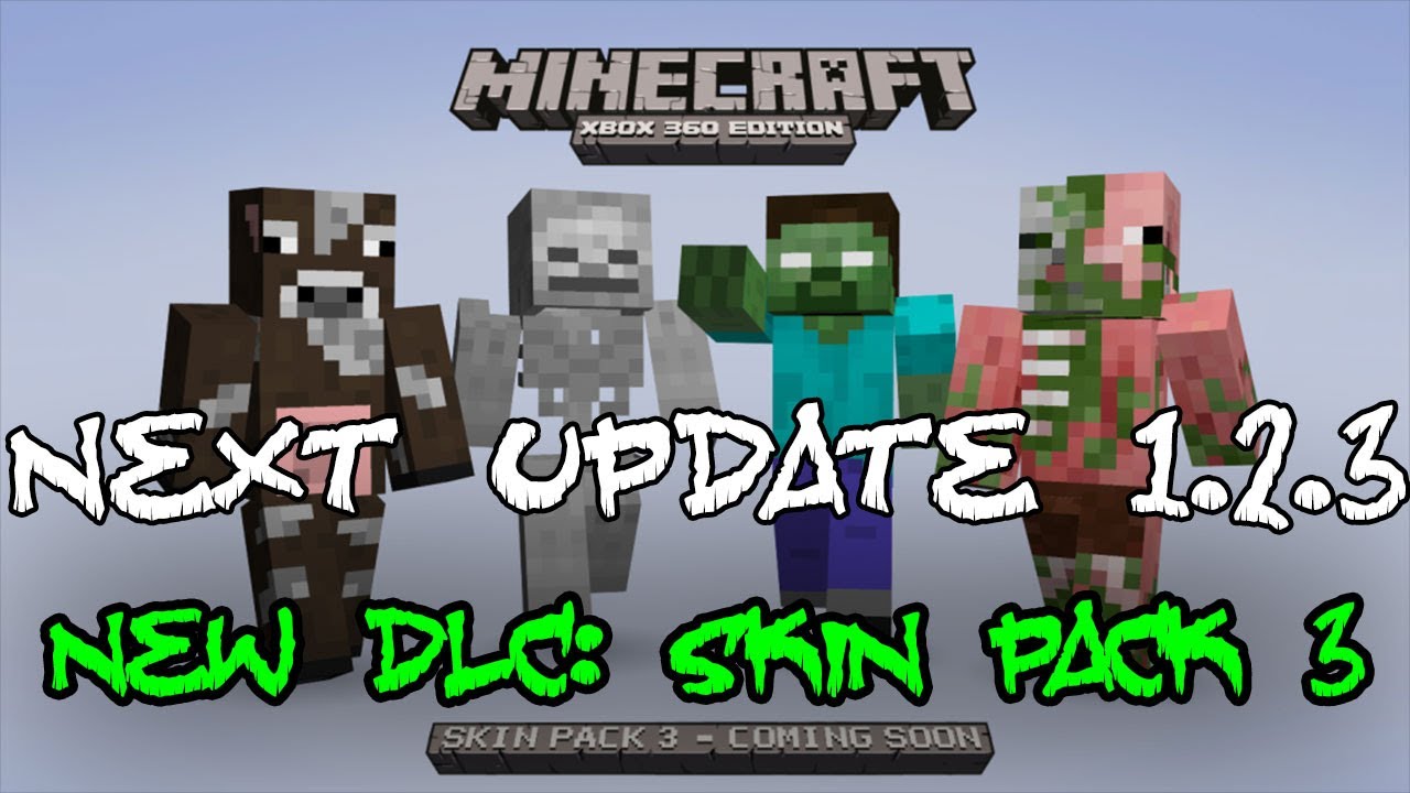 4J STUDIOS WORkING ON 1.2.3 UPDATE | NEW DLC INFO | Minecraft Xbox ...