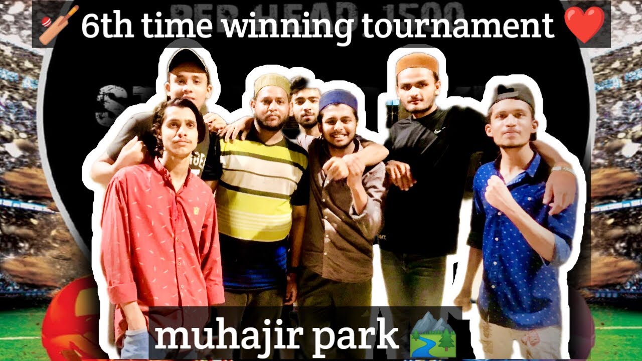 6th time tournament winning this park😱 ️🏏[Safeer vlogs] - YouTube