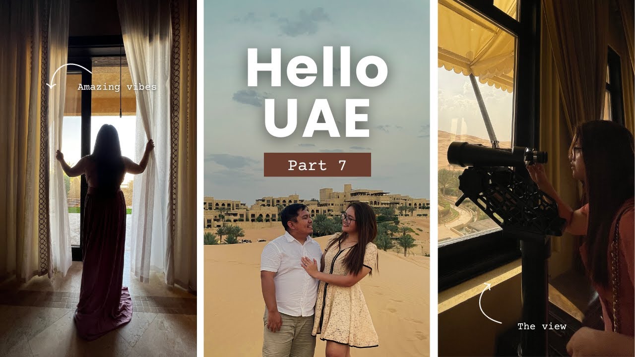 Shukran UAE 🇦🇪 | SOUKS, QASR AL SARAB ANANTARA! 🌴🌟| Travel Vlog (Part 7 ...