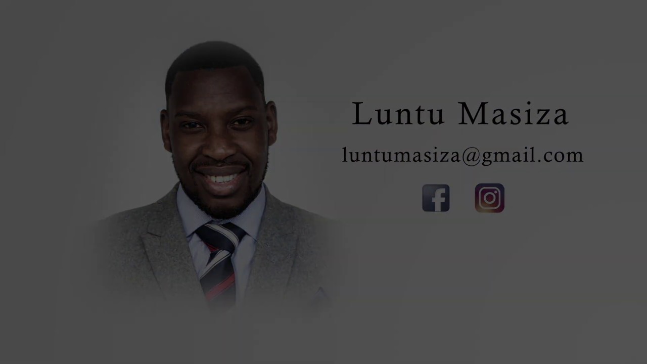 Help Luntu Masiza go to RADA - YouTube