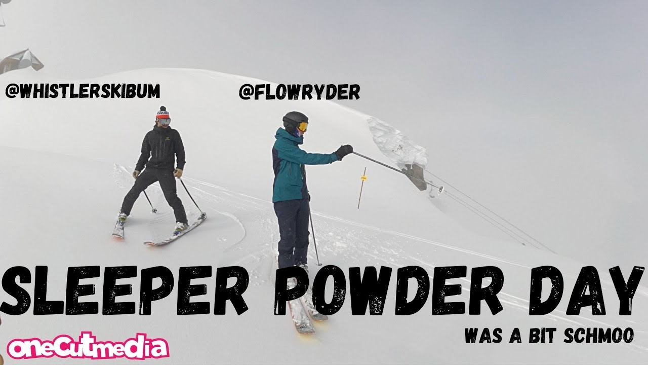 Sleeper Powder Day on Whistler with Sid and Ryder onecutmedia - YouTube