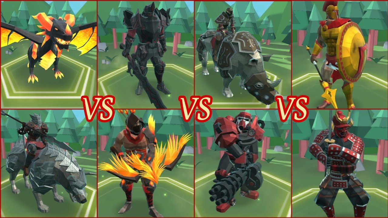 Comparison of Epic forces - YouTube