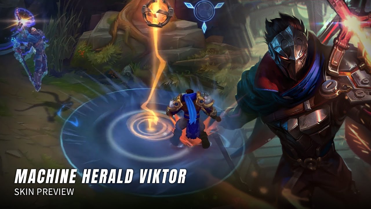 Machine Herald Viktor Skin Preview – League Of Legends - YouTube