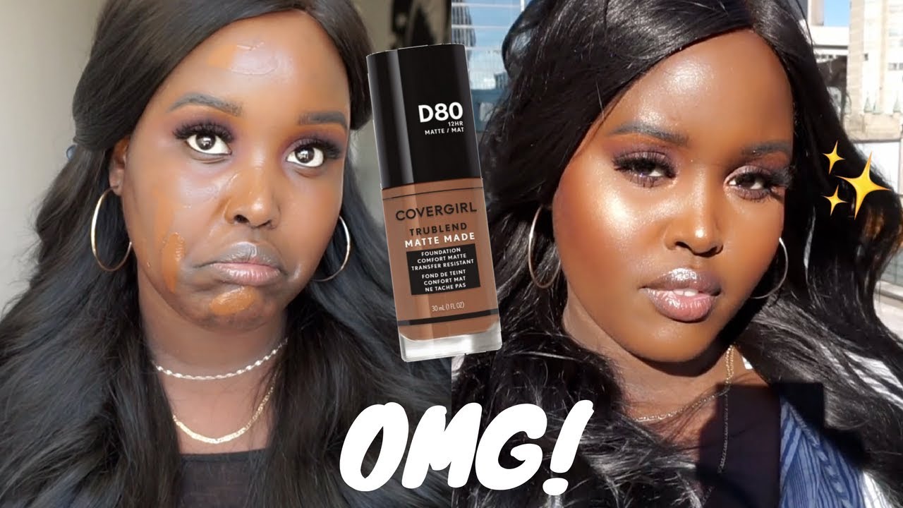 COVERGIRL TRUBLEND MATTE MADE FOUNDATION REVIEW & WEAR TEST | FATIMA ...
