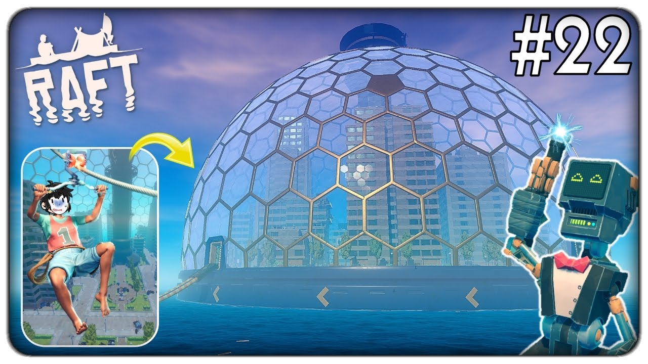 ESPLORIAMO LA CITTÀ GALLEGGIANTE DEL FUTURO E SCONFIGGIAMO I ROBOT ...