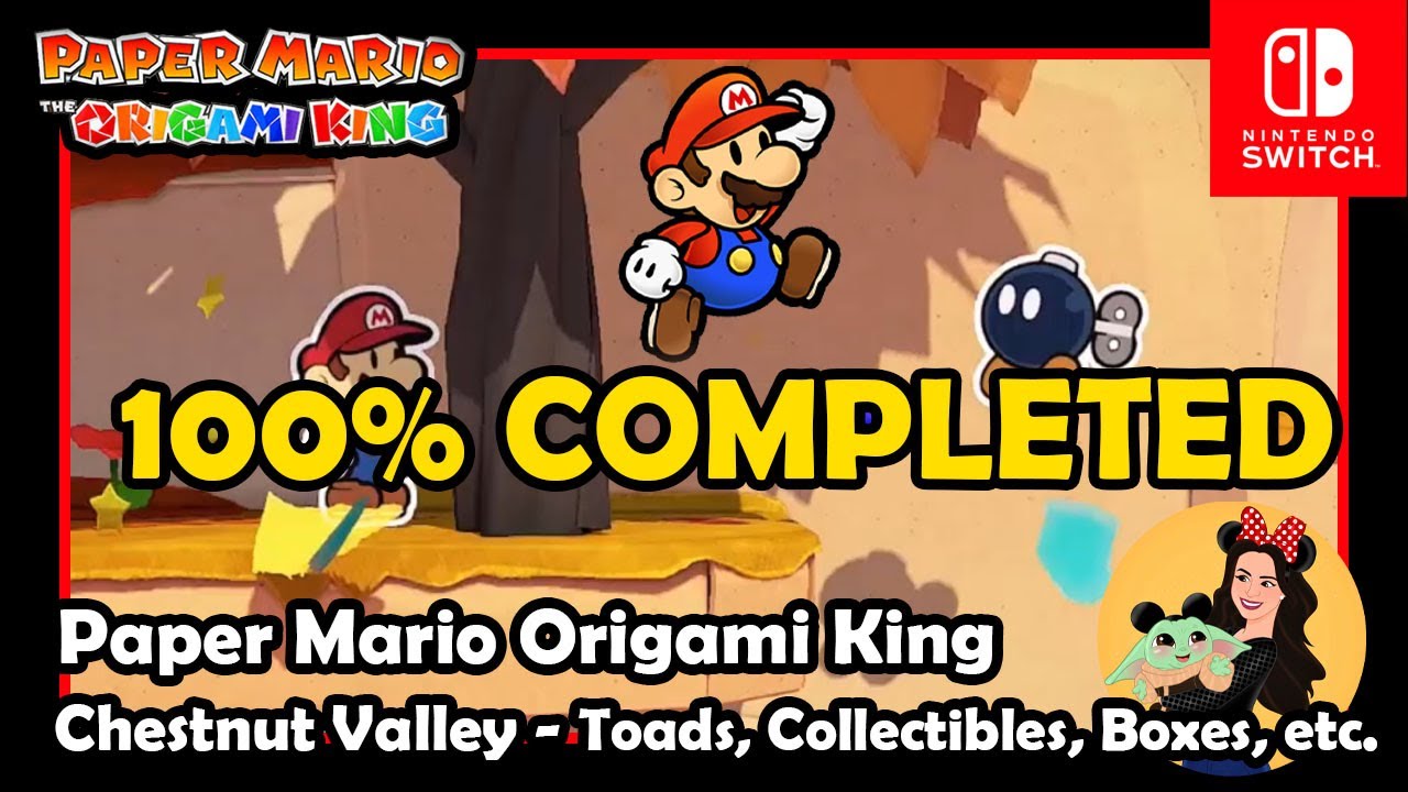 100% COMPLETION CHESTNUT VALLEY - Toads, blocks, collectibles & holes ...
