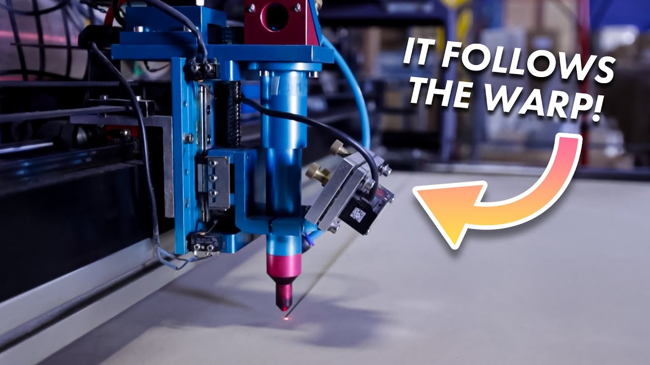 This laser can go over BUMPS!? - YouTube