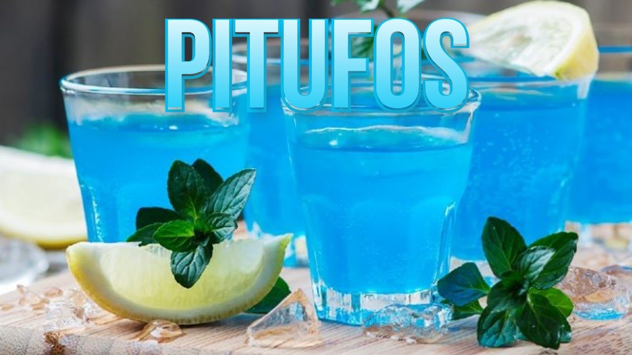como preparar unos pitufos con aguardiente de caña - YouTube