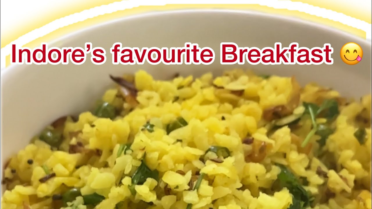 Indore’s favourite breakfast POHA - YouTube