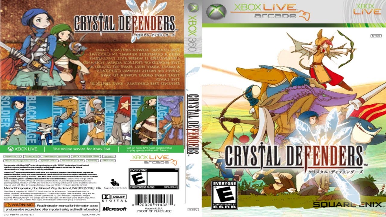 Crystal Defenders (2008) - Full Gameplay | XBOX 360 ARCADE | UHD | 4K ...