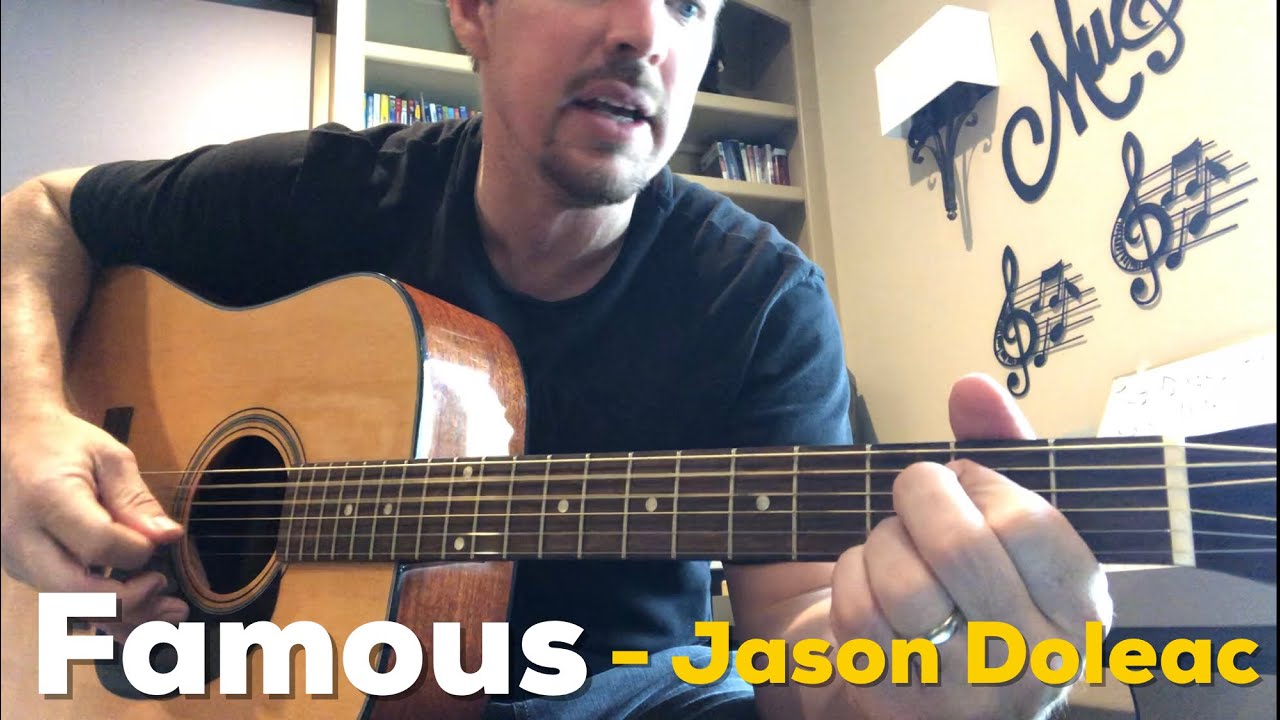 Famous | Adam Doleac | Beginner Guitar Lesson - YouTube