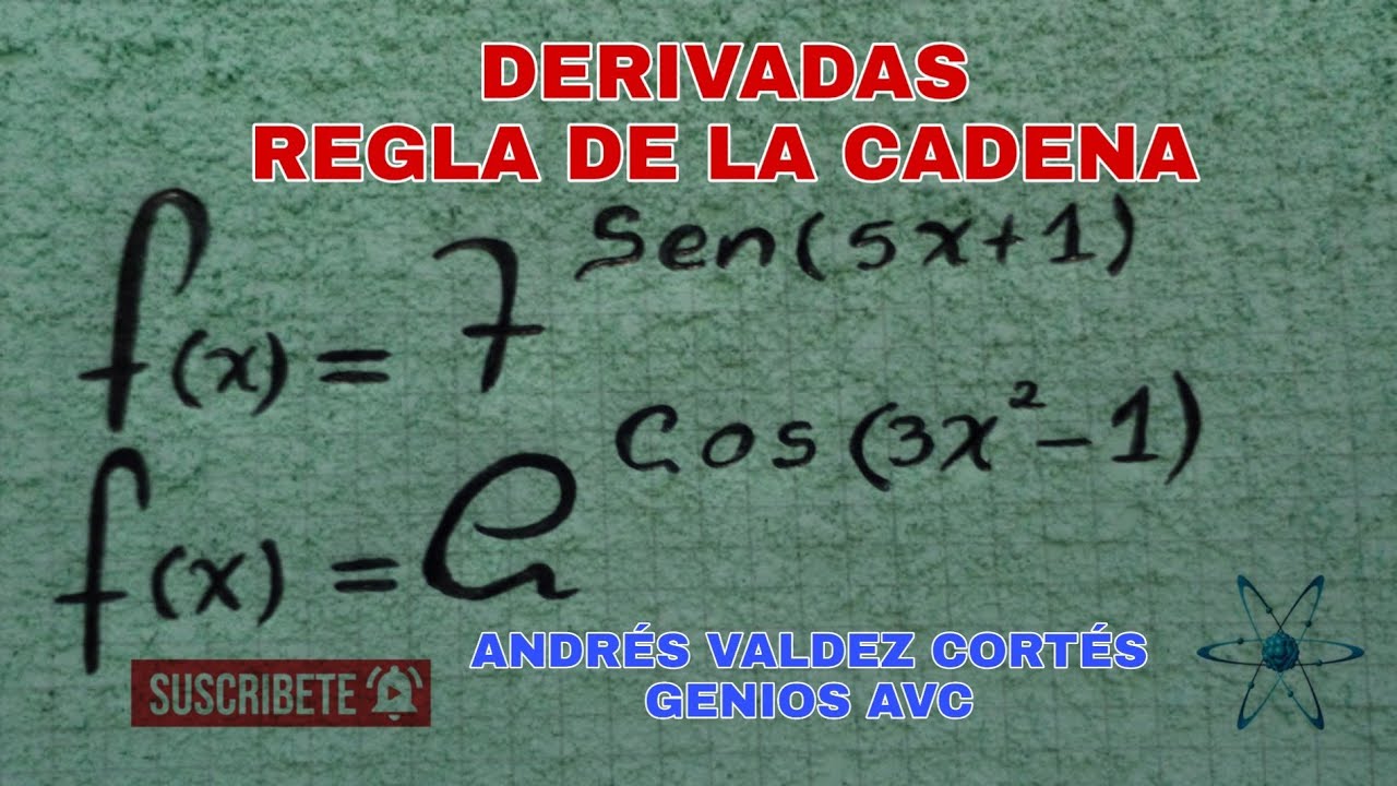 DERIVADA DE UNA FUNCIÓN EXPONENCIAL CON EXPONENTE TRIGONOMÉTRICO - YouTube