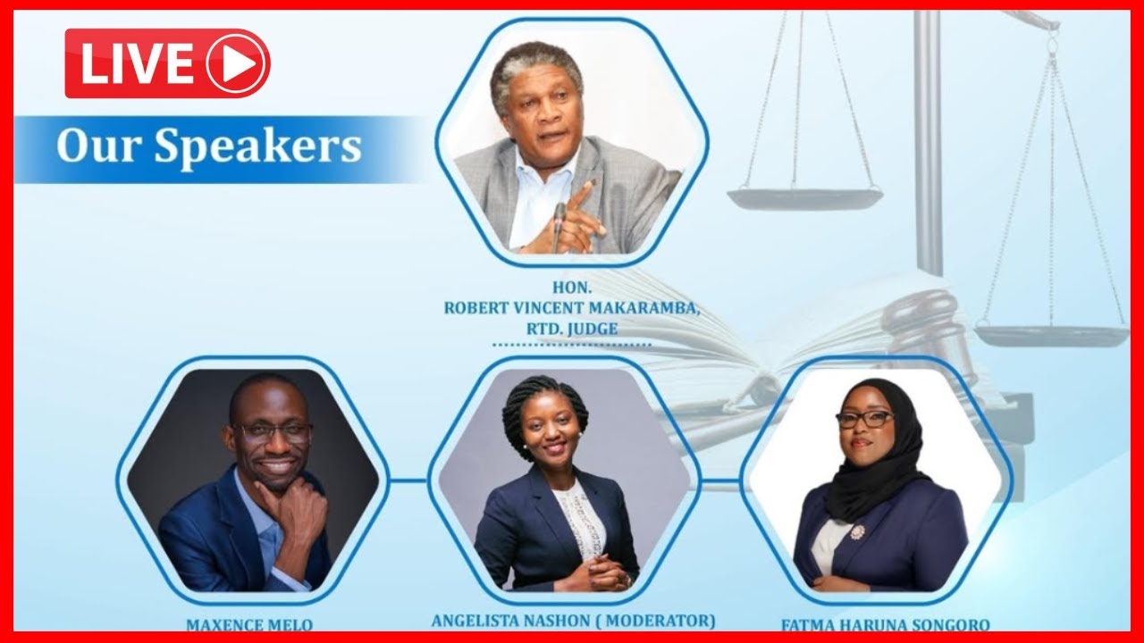 🔴LIVE: ROBERT MAKARAMBA, MAXENCE MELO KWENYE JUKWAA LA WANASHERIA ...