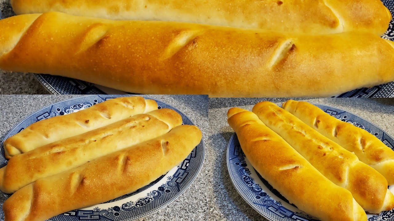Easy and Fast Fresh French Baggettes 🥖 Recipe - YouTube