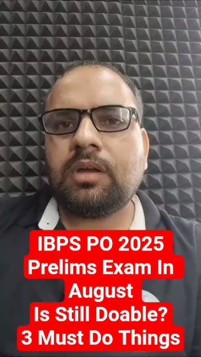 IBPS PO Preparation 2025 | How To Prepare IBPS PO | IBPS PO Mains & Prelims Strategy Tips - YouTube