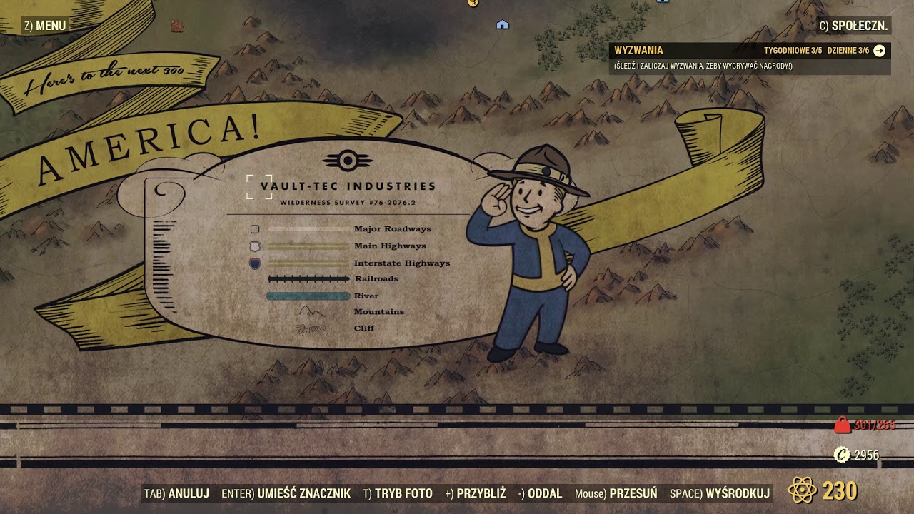 Fallout 76 Bugs Beckley oraz opuszczone bagno nie zalicza odkrycia ...