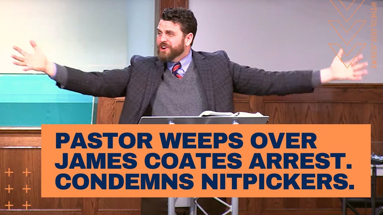 Pastor Weeps Over James Coates Arrest. Condemns Nitpickers. - YouTube