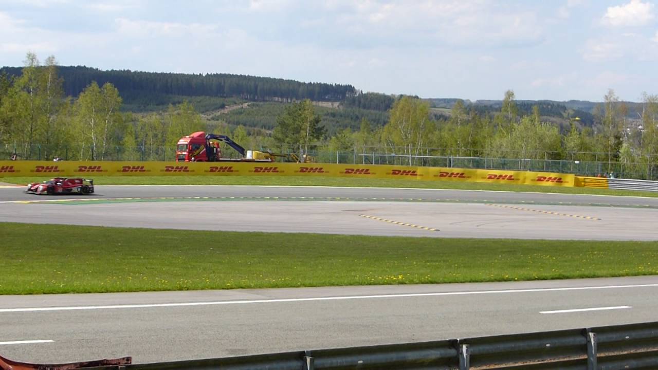WEC spa 2016 ns crash - YouTube