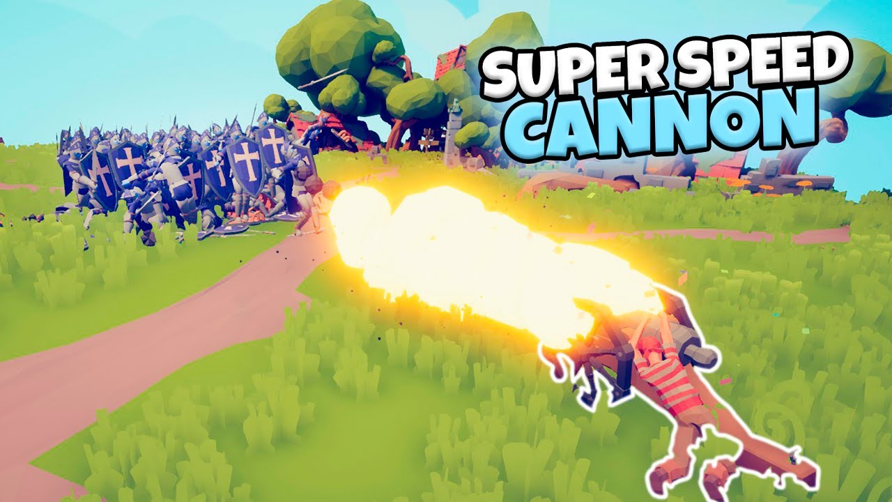 SUPED SPEED CANNON VS EVERY FACTION. FAST ATTACK WITH CHEERLEADER ...