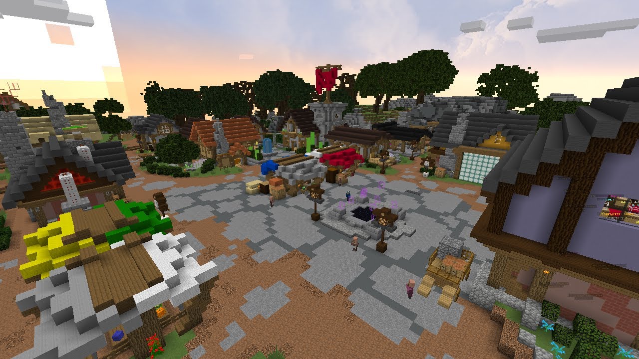 Skyblock Fan OST #1: The Center (Hub Theme) - YouTube