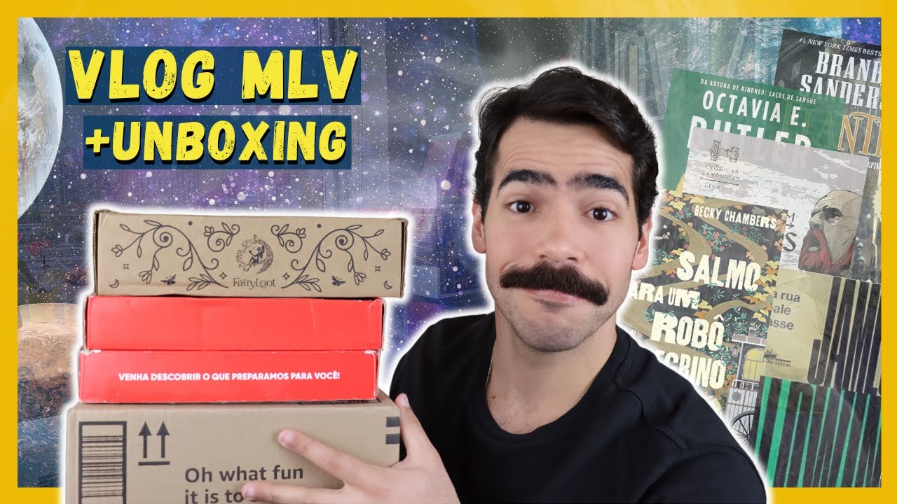 VLOG DAS LEITURAS DA MLV 2024 + UNBOXING | Me Acabei de Ler - YouTube