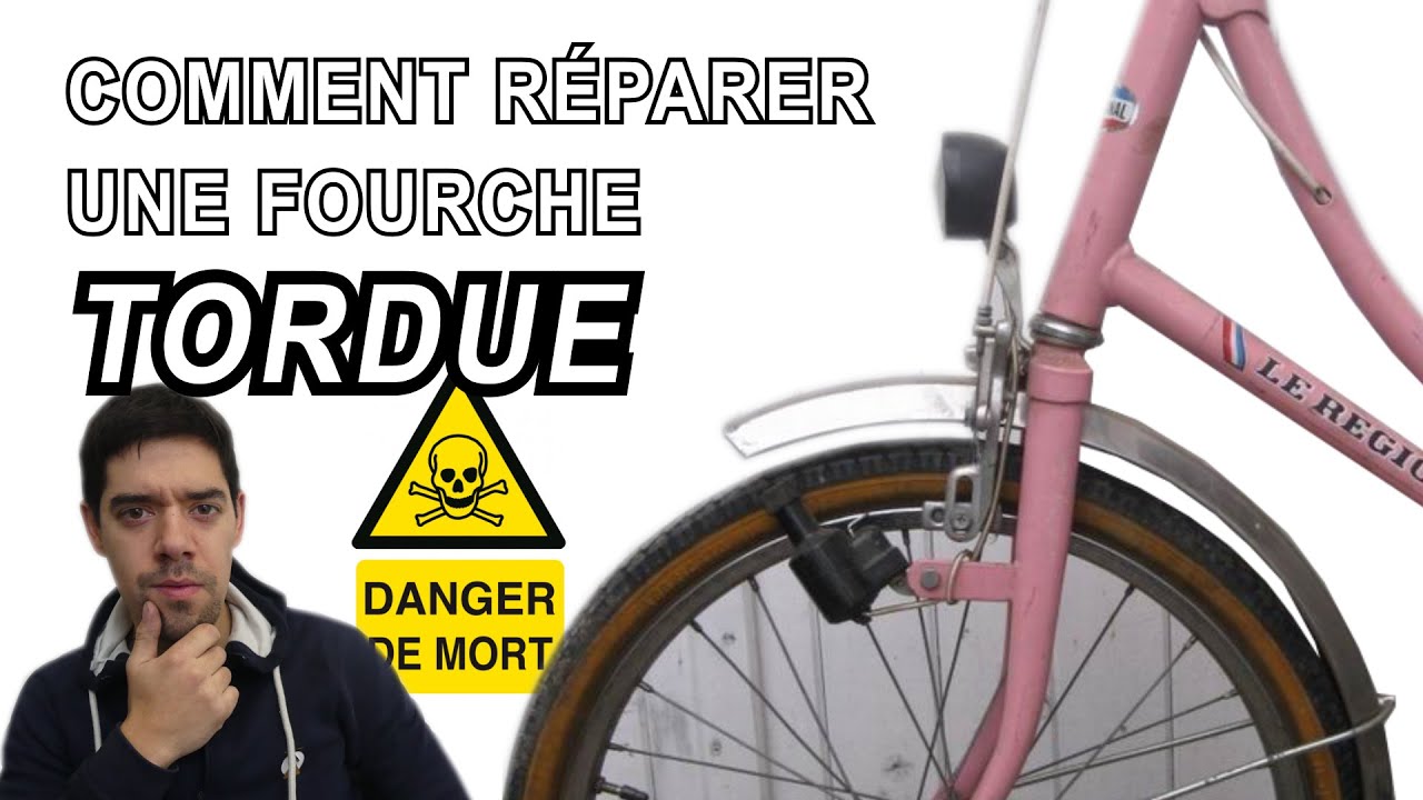 Comment redresser une fourche tordue sans aucun outil? Ils vont me ...