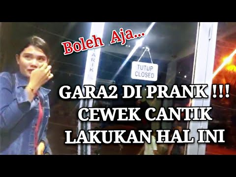 CEWEK CANTIK KENA PRANK - YouTube